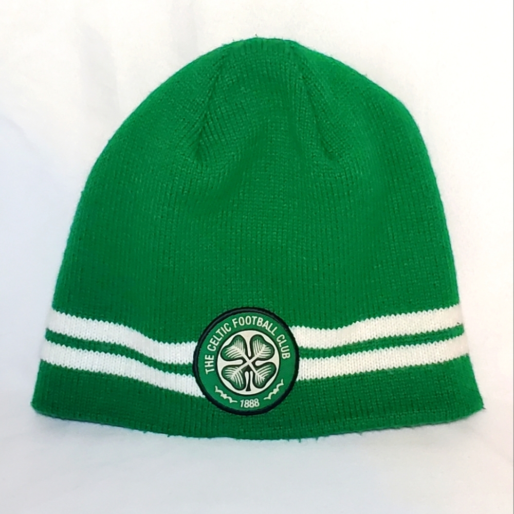 1988 The Celtic Football Club Nike Green White Beanie - Gem